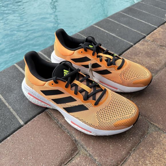 adidas | Shoes | Mens Adidas Solar Glide 5 Running Shoes Flash Orange ...